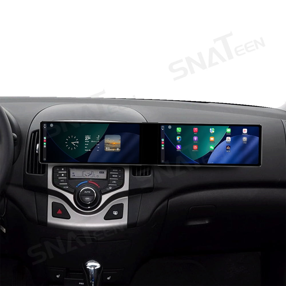 SNATEEN Dual 12.3 inch Carplay Screen/Radio/Multimedia Player for ...