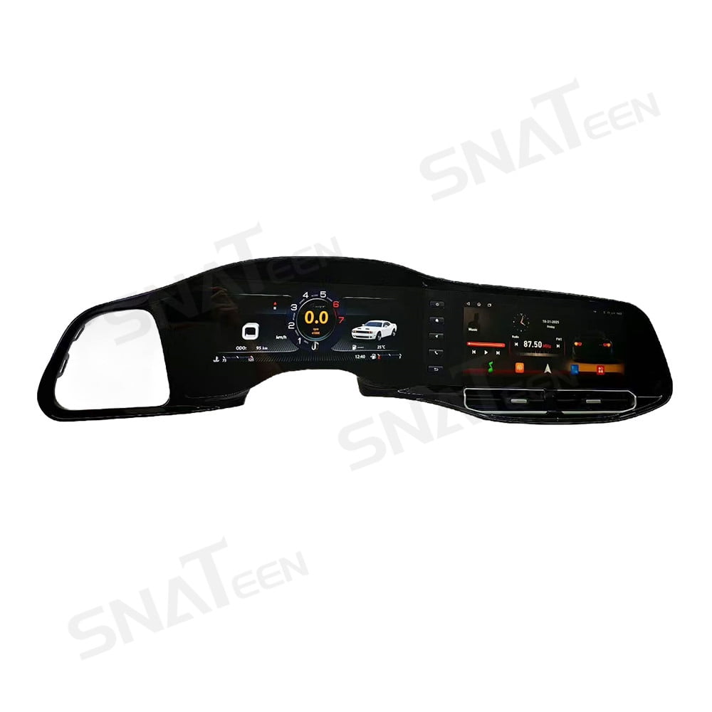 SNATEEN Dual 12.3 inch Carplay Screen/Radio/Multimedia Player for Dodge ...