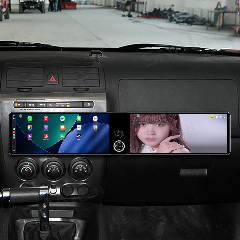 SNATEEN Dual 12.3 inch Carplay Screen/Radio/Multimedia Player for ...