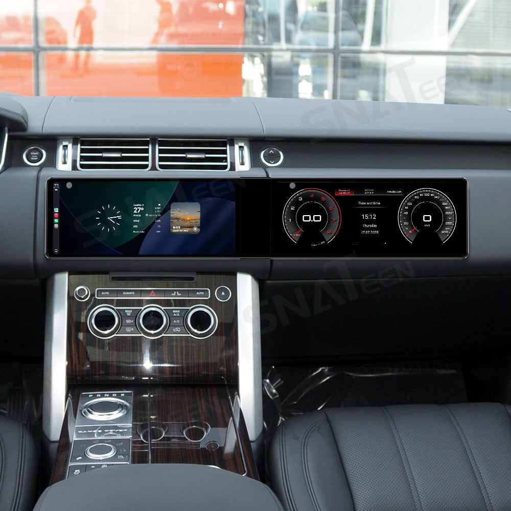 SNATEEN Dual 12.3 inch Carplay Screen/Radio/Multimedia Player for Land ...