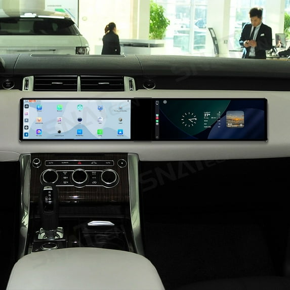 SNATEEN Dual 12.3 inch Carplay Screen/Radio/Multimedia Player for Land ...