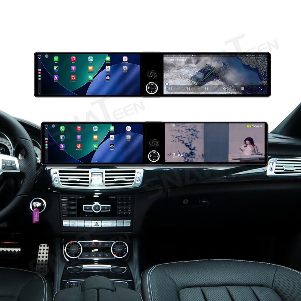 SNATEEN Dual 12.3 inch Carplay Screen/Radio/Multimedia Player for ...