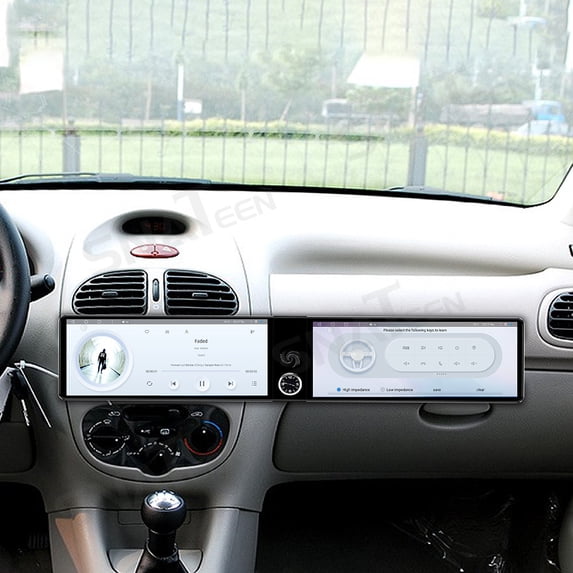 SNATEEN Dual 12.3 inch Carplay Screen/Radio/Multimedia Player for ...