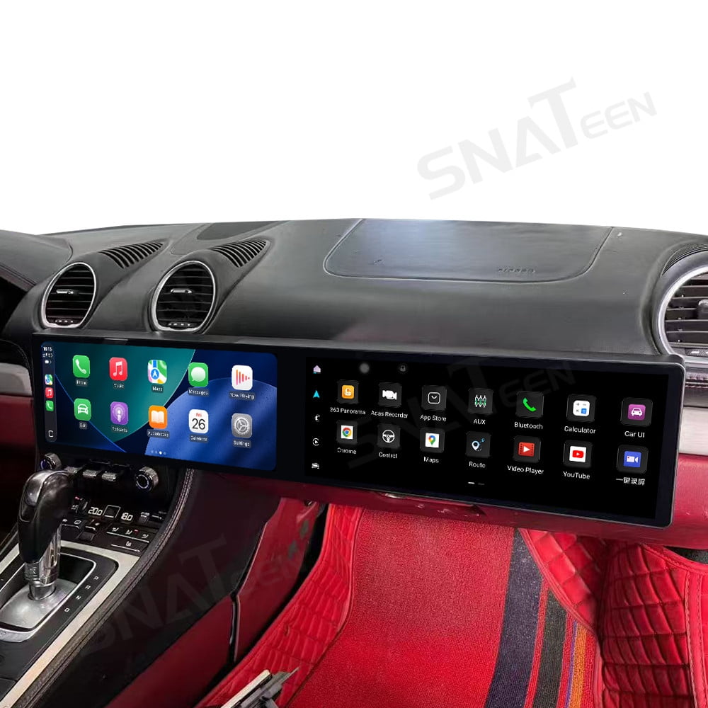 SNATEEN Dual 12.3 inch Carplay Screen/Radio/Multimedia Player for ...