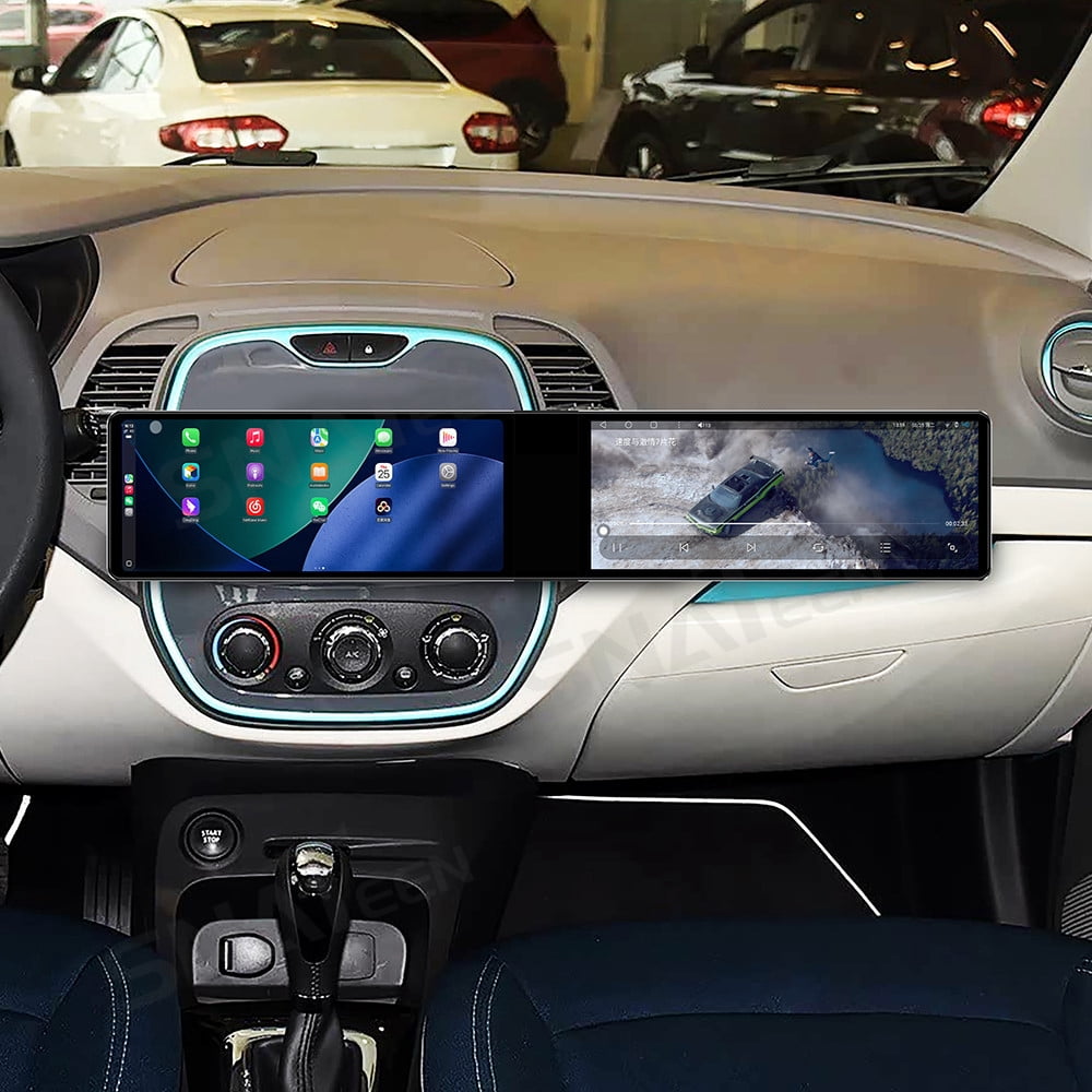 SNATEEN Dual 12.3 inch Carplay Screen/Radio/Multimedia Player for ...