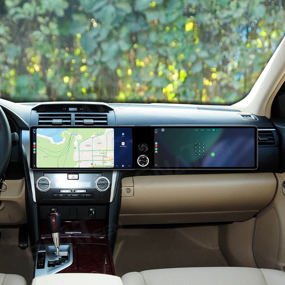 SNATEEN Dual 12.3 inch Carplay Screen/Radio/Multimedia Player for ...