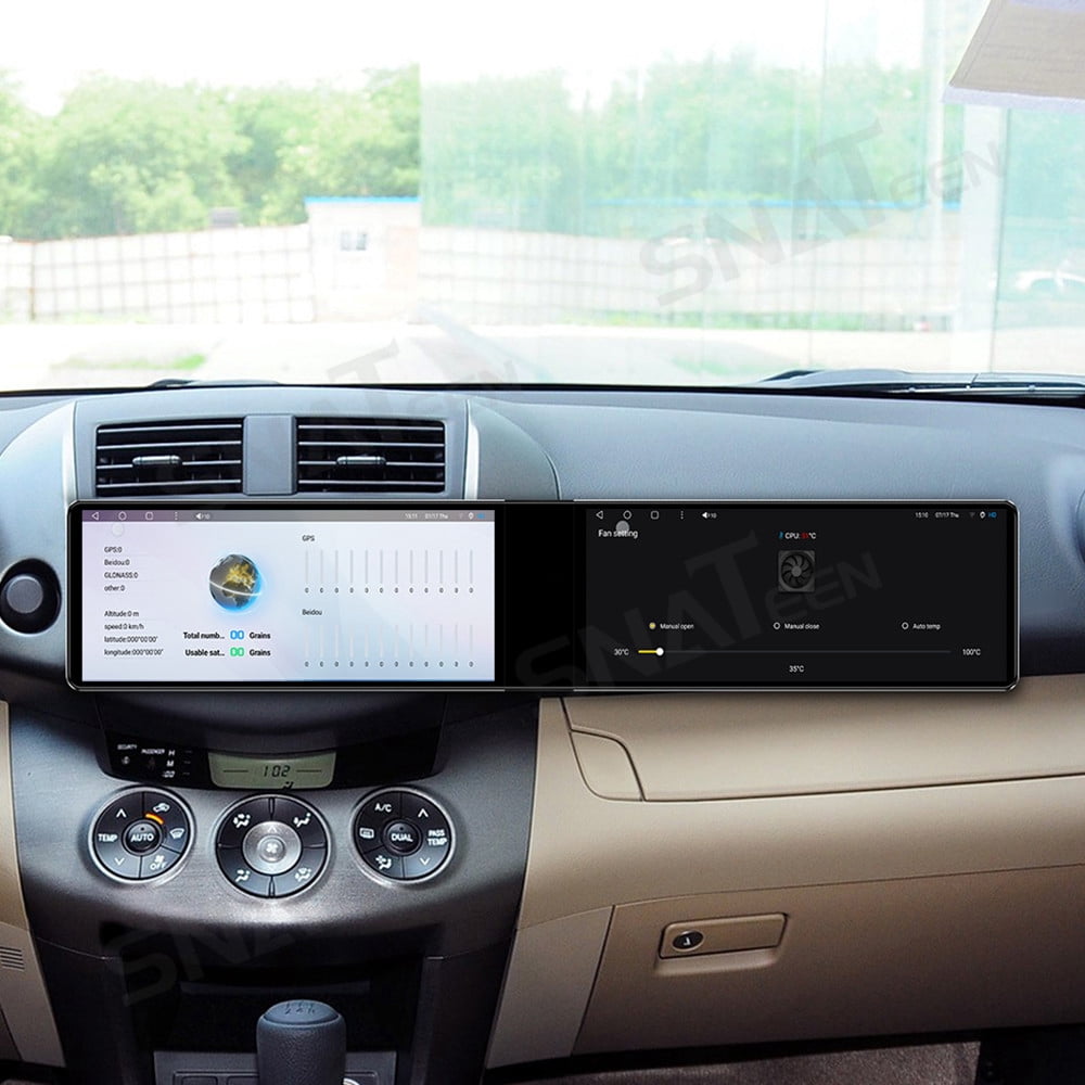 SNATEEN Dual 12.3 inch Carplay Screen/Radio/Multimedia Player for ...