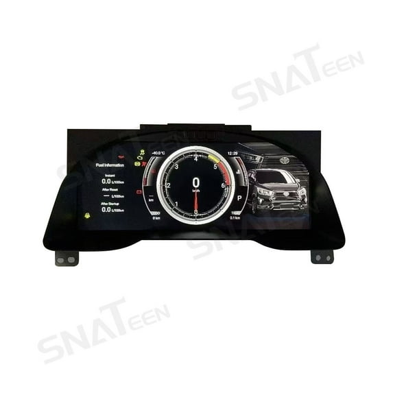 SNATEEN LCD Dashboard for Toyota Innova Instrument Panel 2016 2017 2018 ...