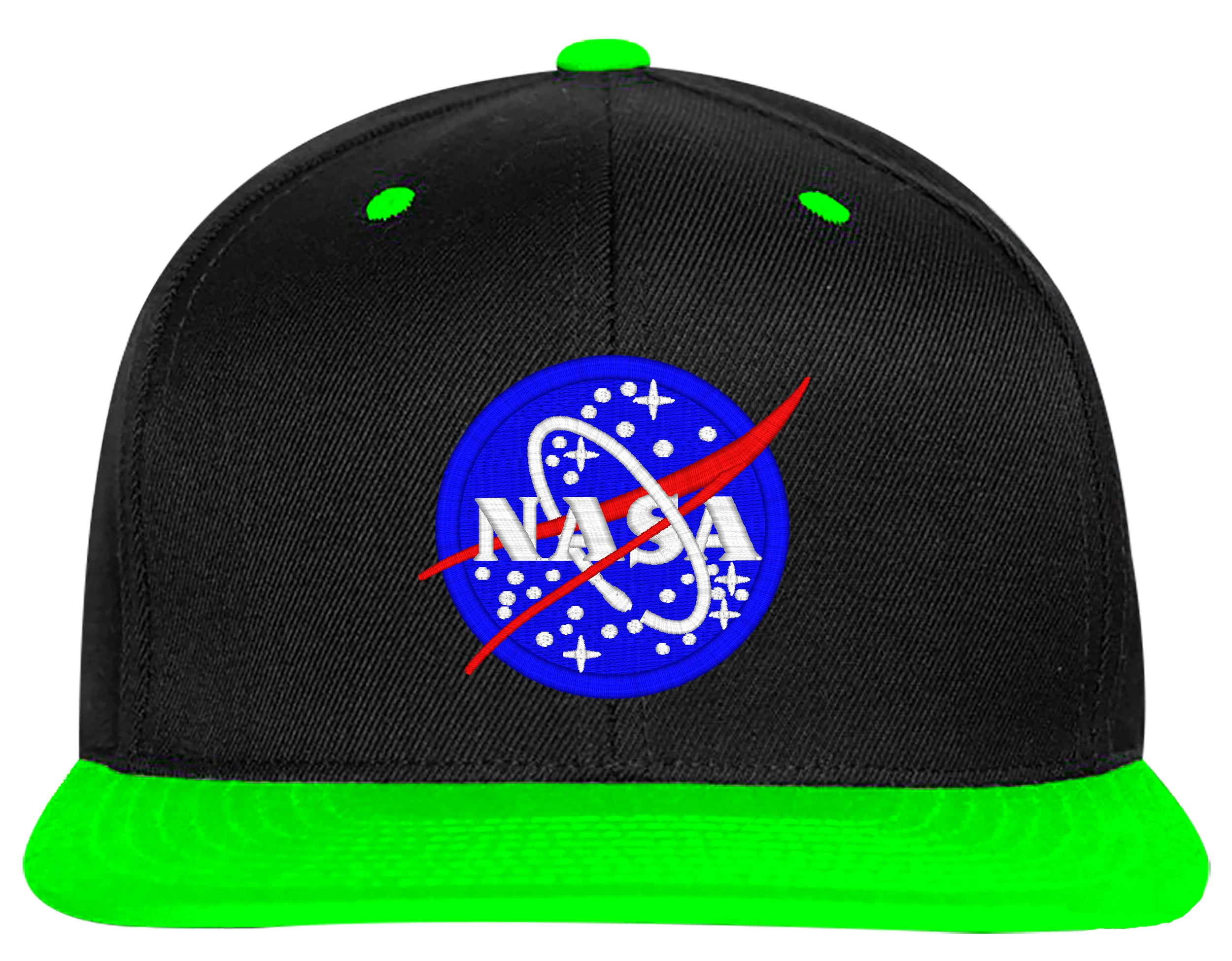 SNBCK Embroidered Lunar NASA, Embroidered Snapback NASA-EM-0019-Black ...