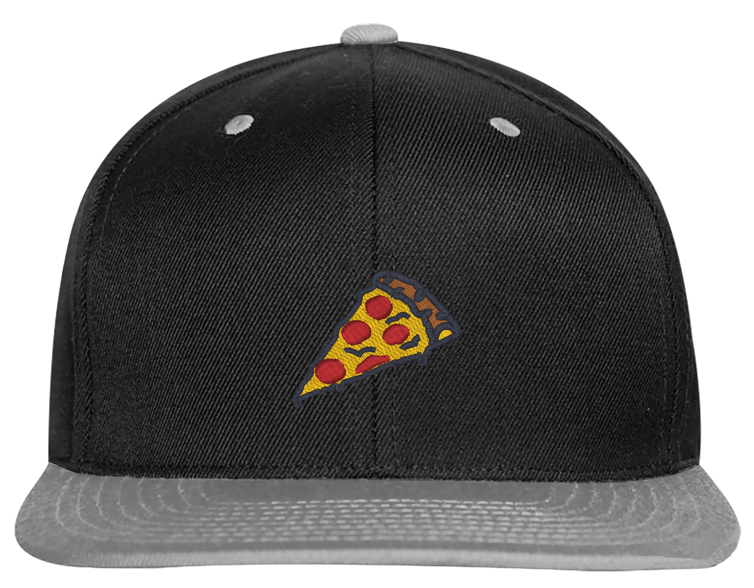 SNBCK Pizza Slice Pepperoni Embroidery Stitch, Snapback Hat EM-0008 ...