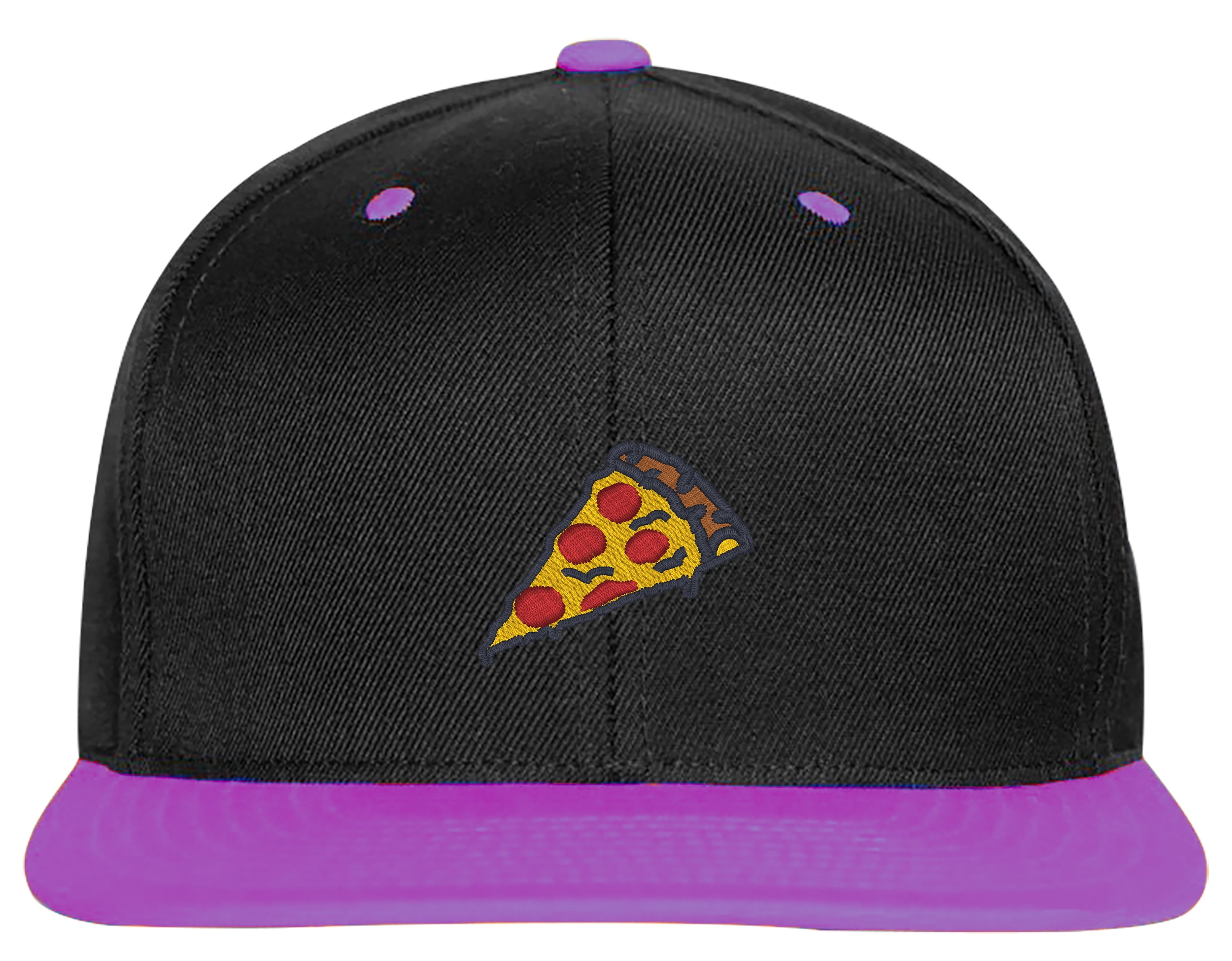 SNBCK Pizza Slice Pepperoni Embroidery Stitch, Snapback Hat EM-0008 ...