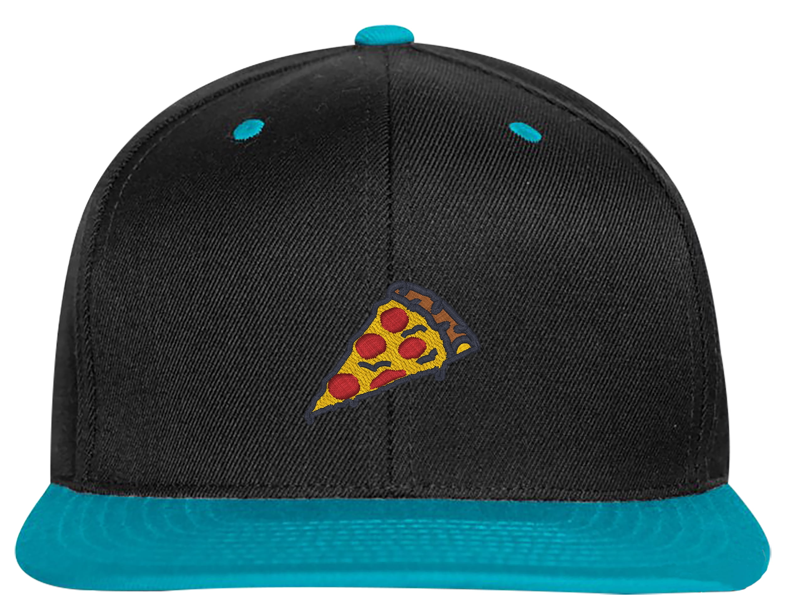SNBCK Pizza Slice Pepperoni Embroidery Stitch, Snapback Hat EM-0008 ...