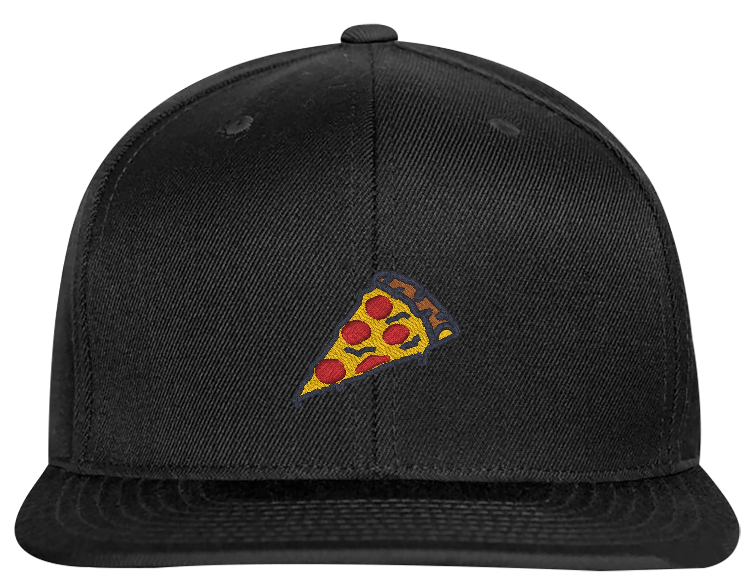 SNBCK Pizza Slice Pepperoni Embroidery Stitch, Snapback Hat EM-0008 ...