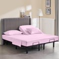 SNDecor King Size Top 28" Split Flex Head Egyptian Cotton 4-Piece Sheet ...