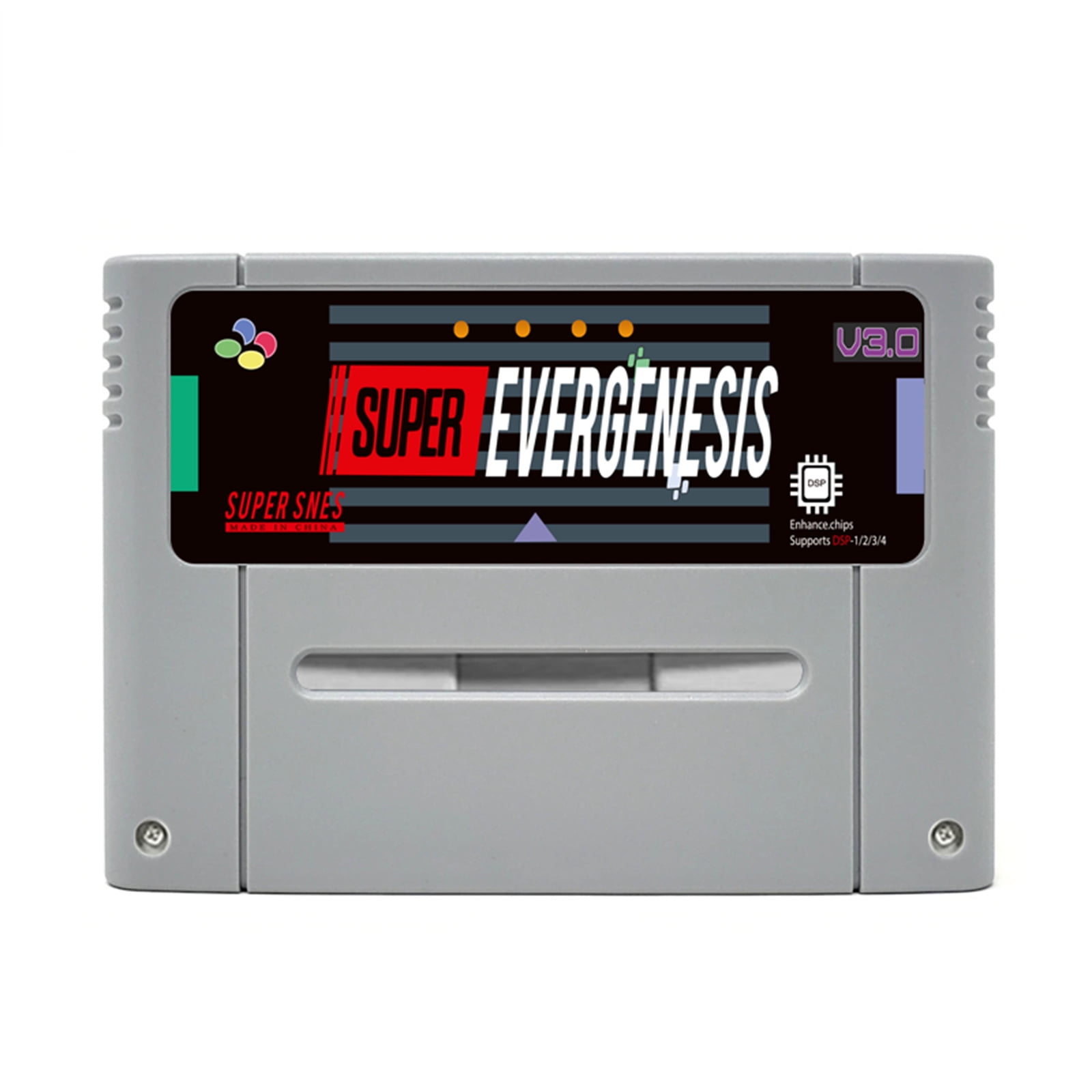 SNES (EU/JP) 3000-in-1 Game Cartridge: 8GB TF Card, DSP1/2/3/4 Support ...