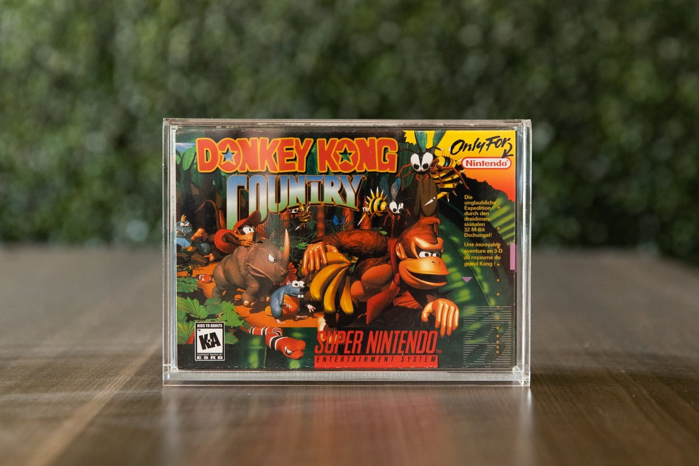 SNES Game Box CartVault Display Case - Walmart.com