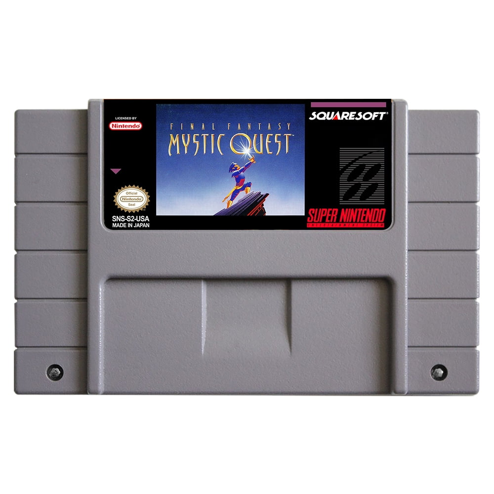 SNES Games Cartridge Final Fantasy - Mystic Quest - Walmart.com
