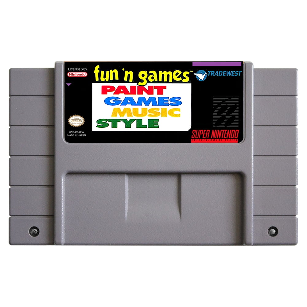 SNES Games Cartridge Fun 'n Games - Walmart.com