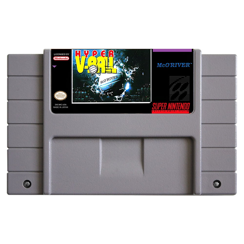 SNES Games Cartridge Hyper V-Ball - Walmart.com