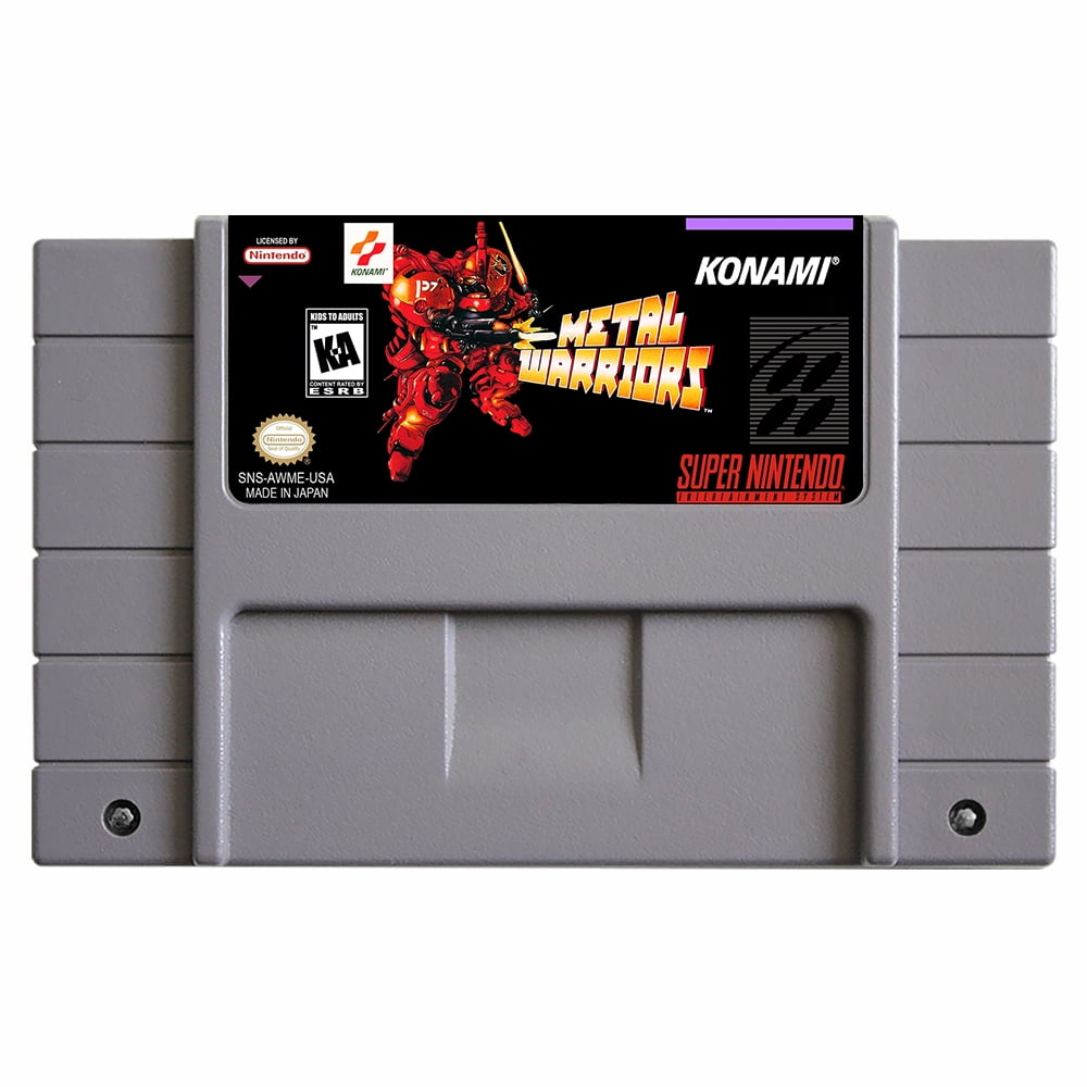 SNES Games Cartridge Metal Warriors - Walmart.com
