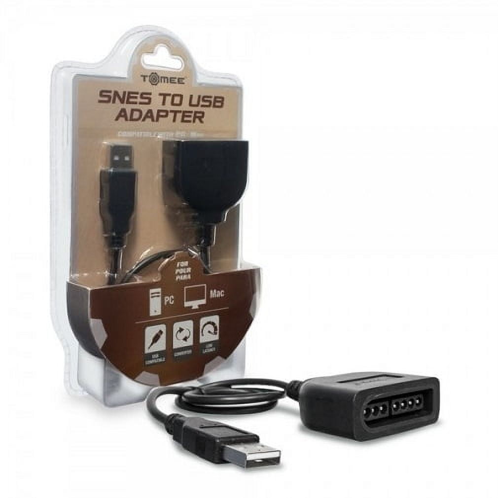 SNES to USB Controller Adapter - Tomee - Walmart.com