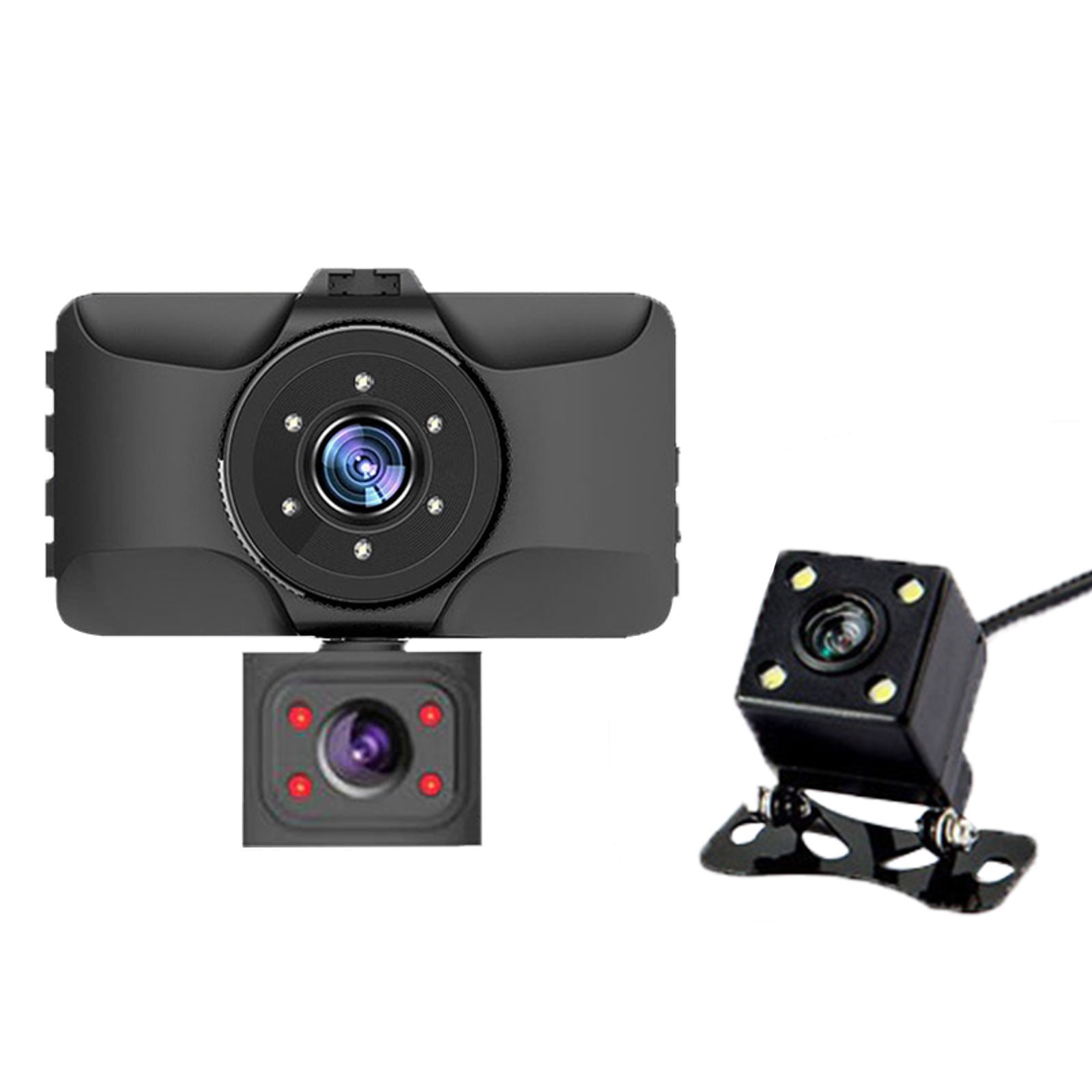 SNGMN 1080P High-definition Three Way And Three Lens Driving Recorder ...