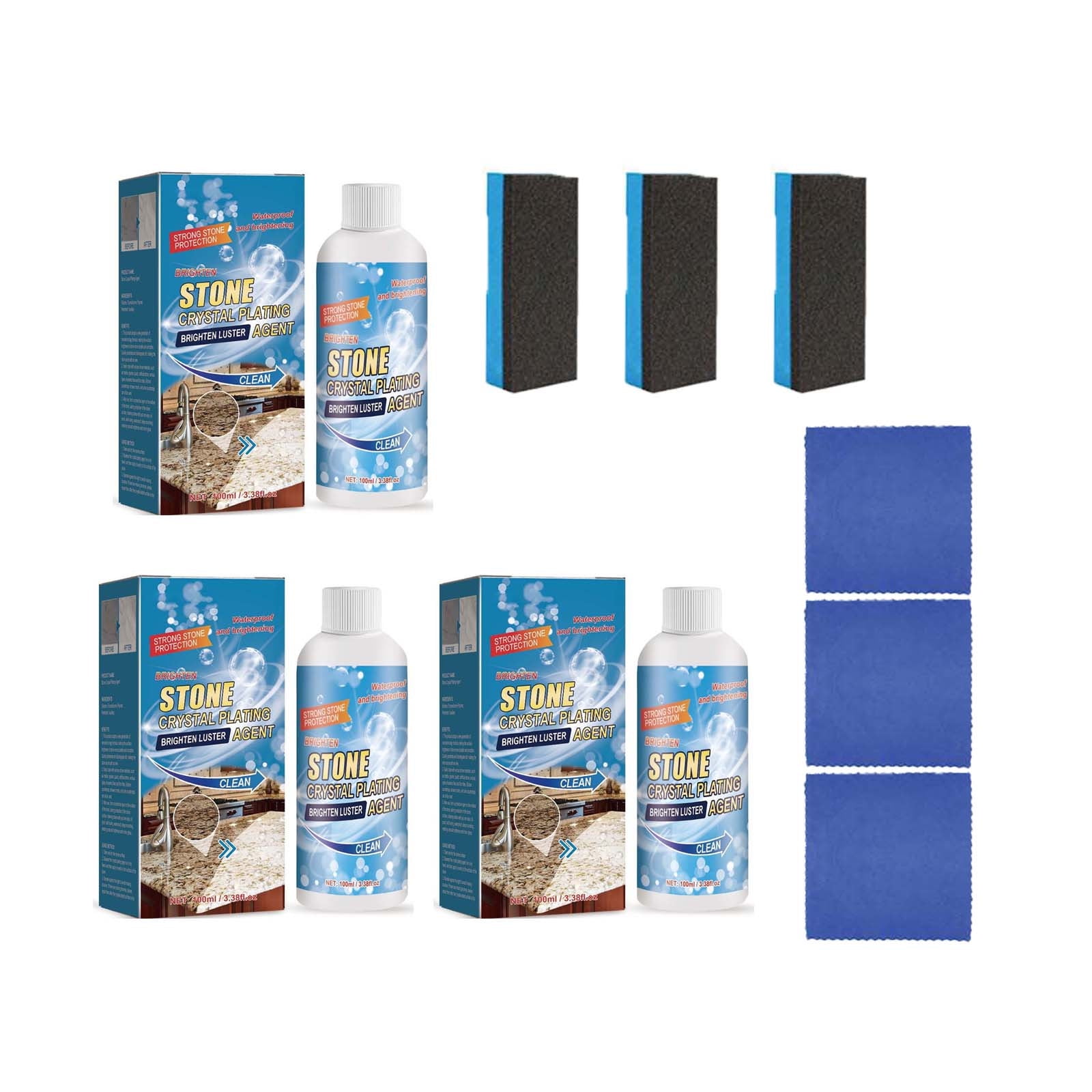 SNGMN Crystal Plating Agent for Surfaces, Scratch Repair and Cleaner ...