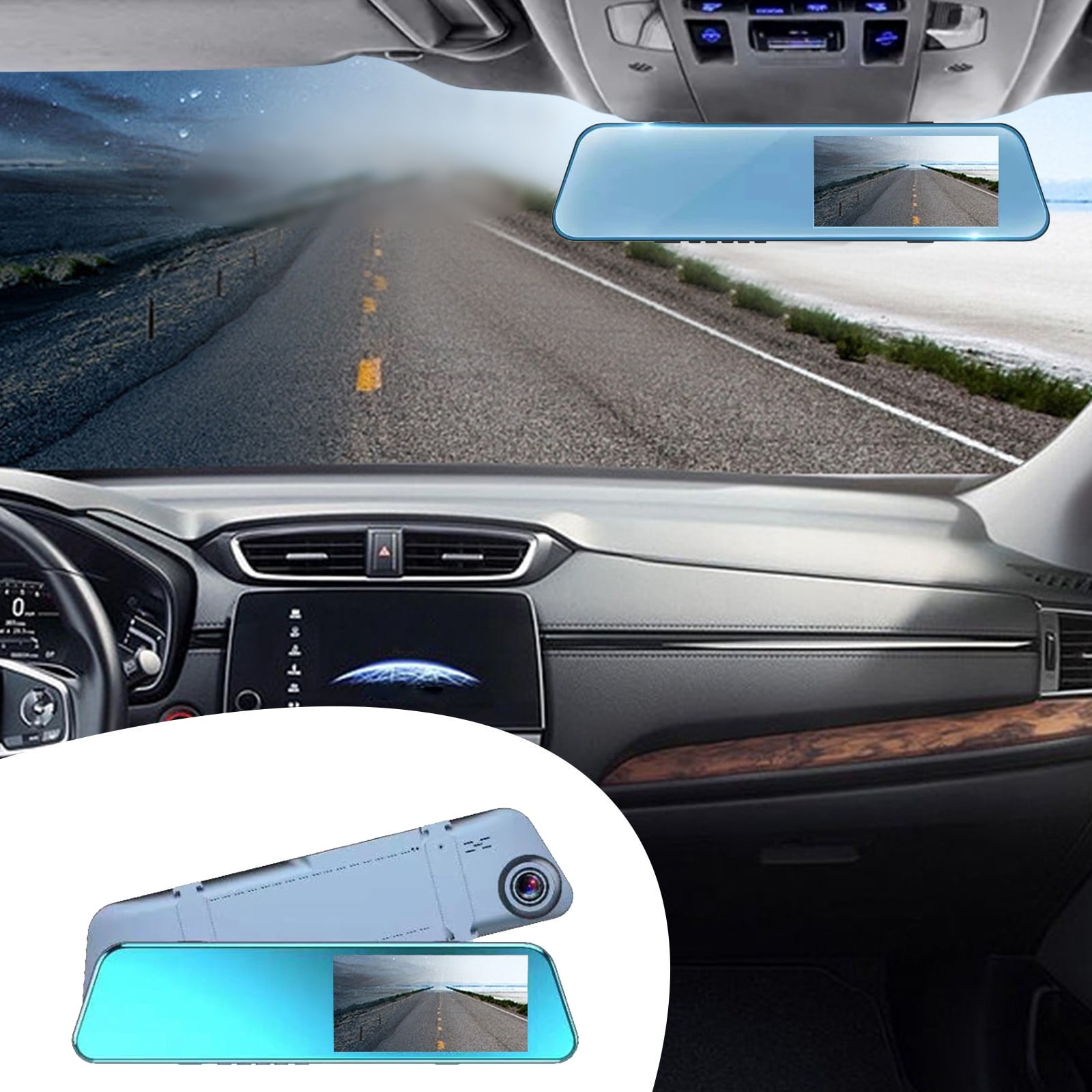 SNGMN Dash Cam with 1080P Front and Rear Camera, Night Vision, Loop ...