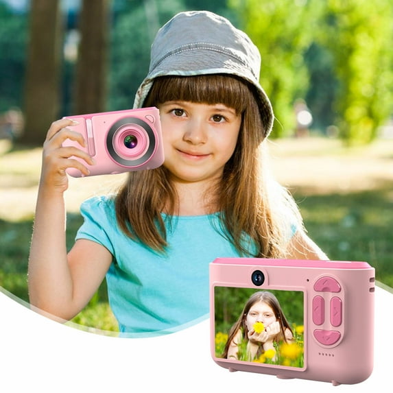 SNGMN Digital Camera with Front and Rear Lens, 44MP Interpolation ...