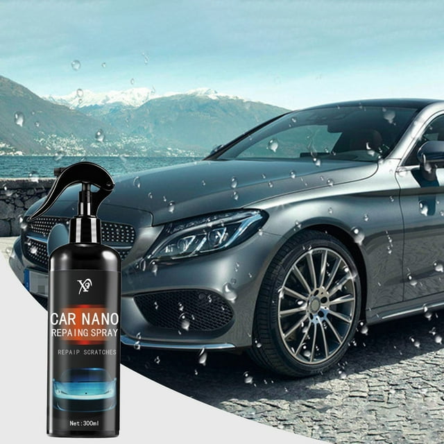 SNGMN High-Gloss Ceramic Car Coating Spray - Long-Lasting Paint Protection, Water Repellent ...