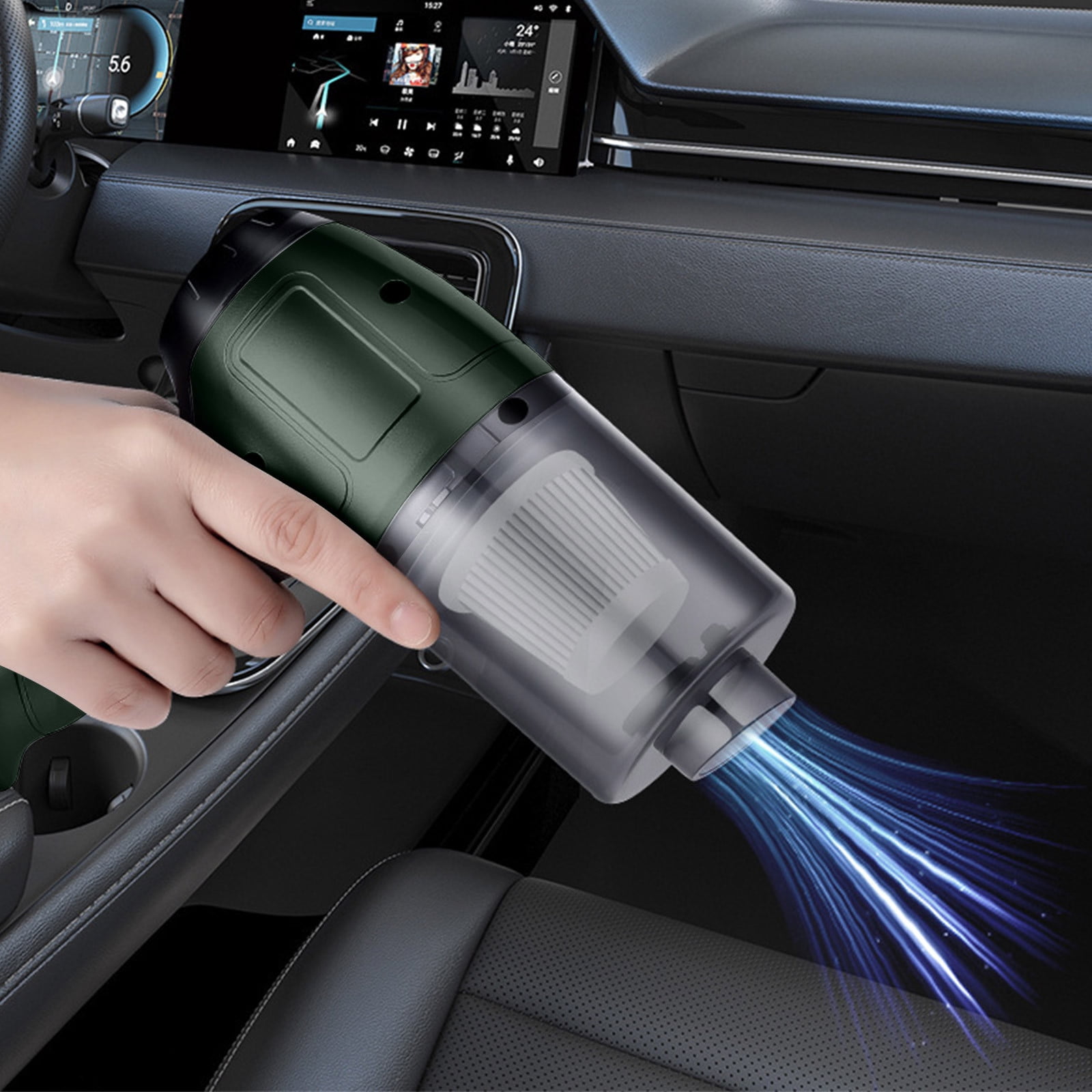 SNGMN High-Power 6000 Pa Car Vacuum - 3-in-1 Wireless, Wet/Dry, Pet ...