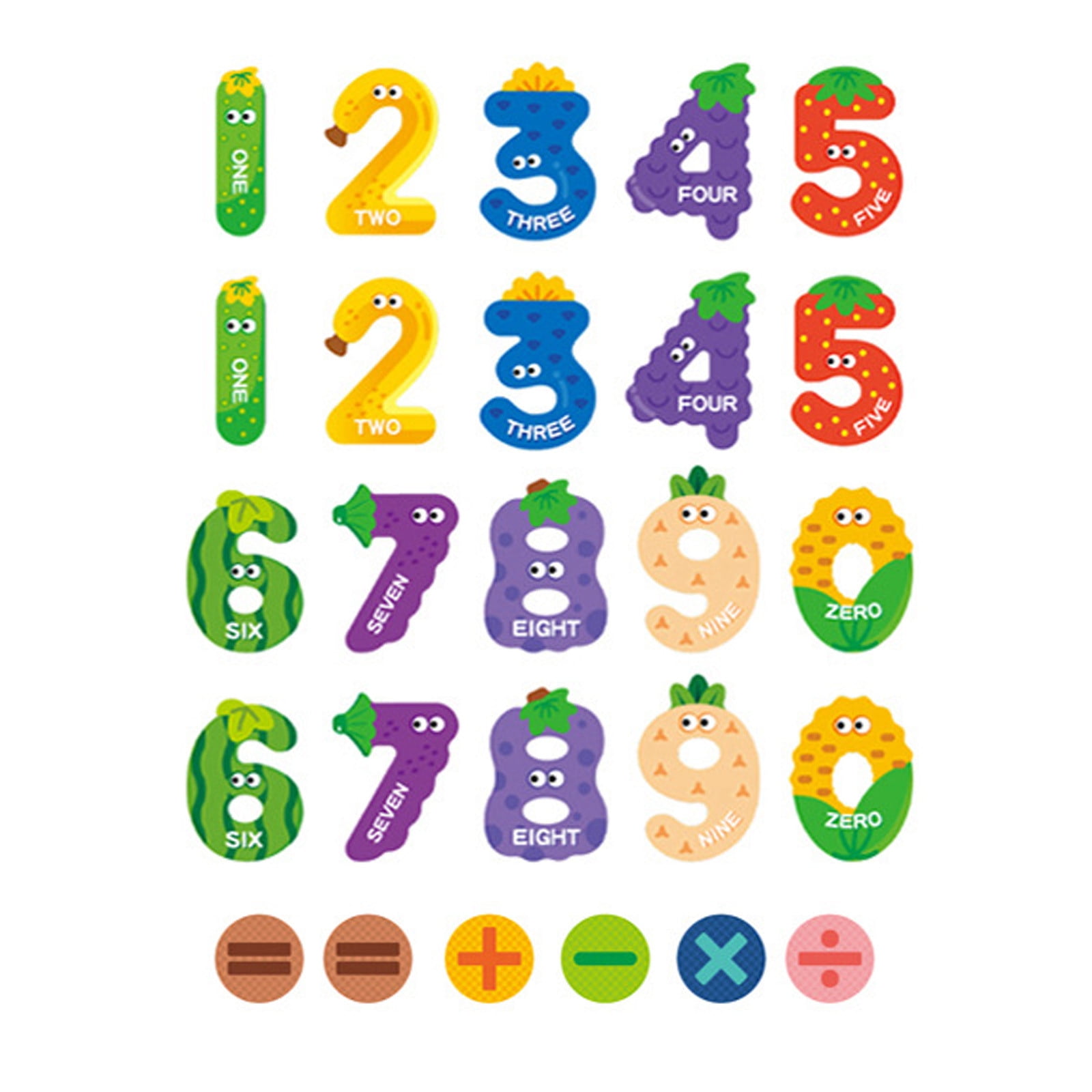 SNGMN Interactive Magnetic Letters and Numbers Refrigerator Sticker ...