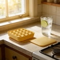 SNGMN Silicone Ice Tray Molds for Homemade Ice Cream Smooth Release ...