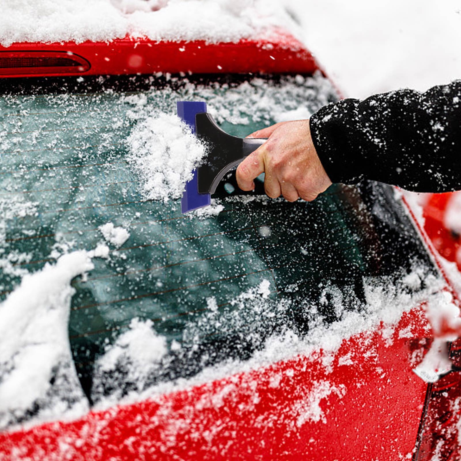 SNGMN Snow Shovel - Snow Brush For Car, Retractable Ice and Snow ...
