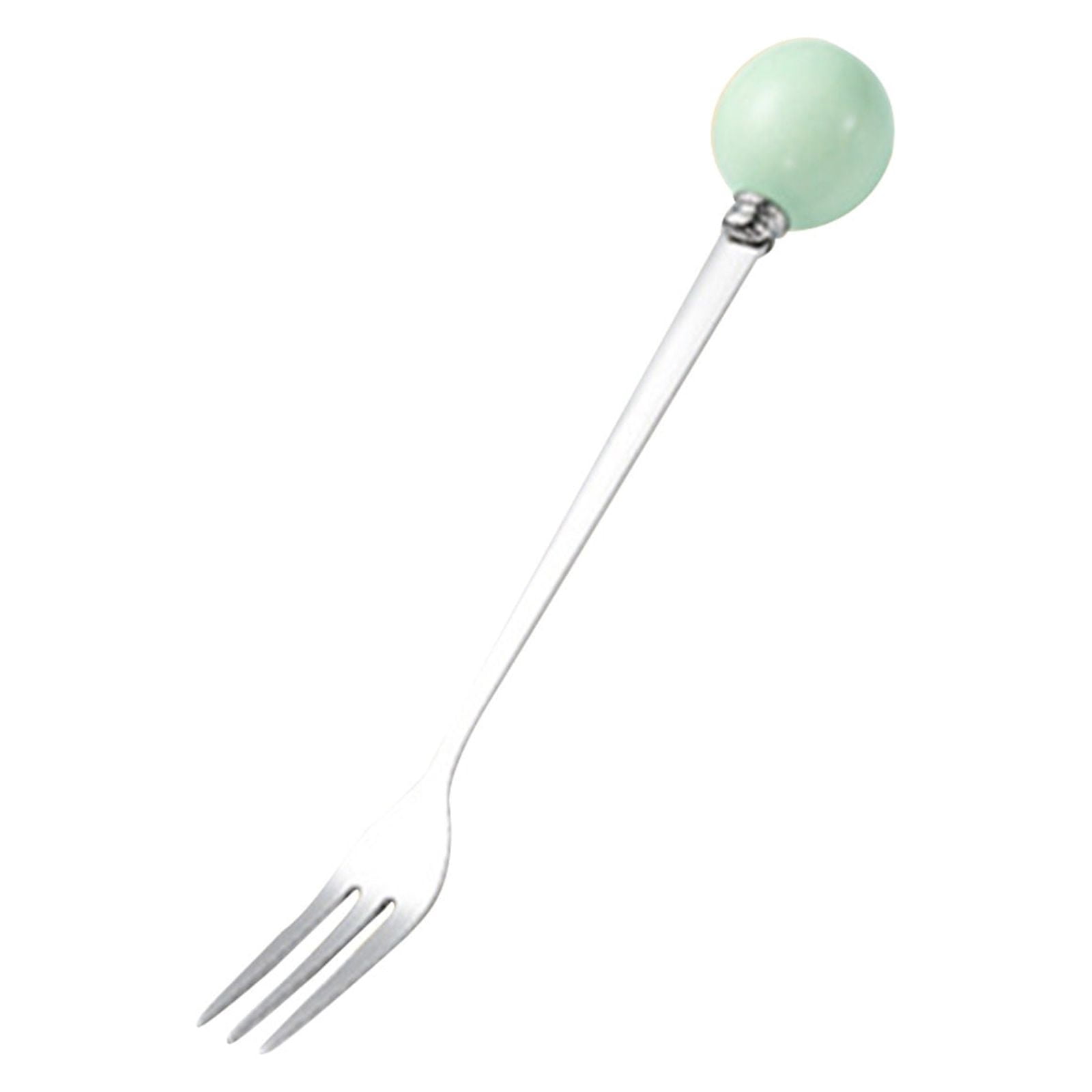 SNGMN Stainless Steel Dessert Fork Set - Ergonomic Fruit and Cocktail ...