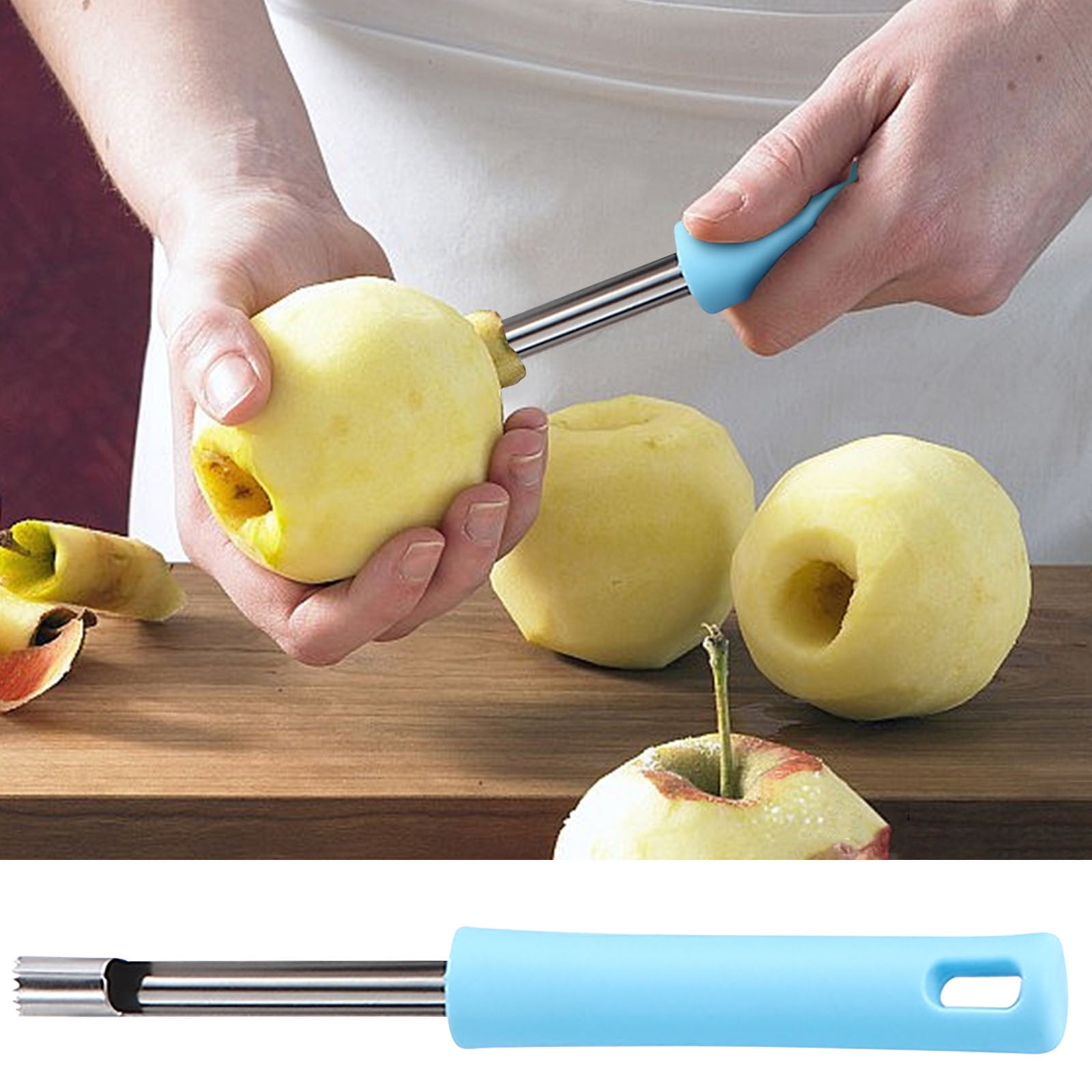 SNGMN Stainless Steel Fruit Corer - Apple, Red Date, Hawthorn Corer ...