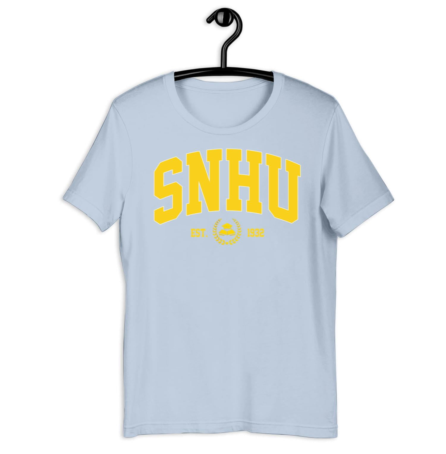 SNHU Arch Vintage Retro College Athletic Sports Tee T-Shirt - Walmart.com