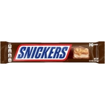 Snickers Milk Chocolate Candy Bars Fun Size Variety Pack, Party Size ...