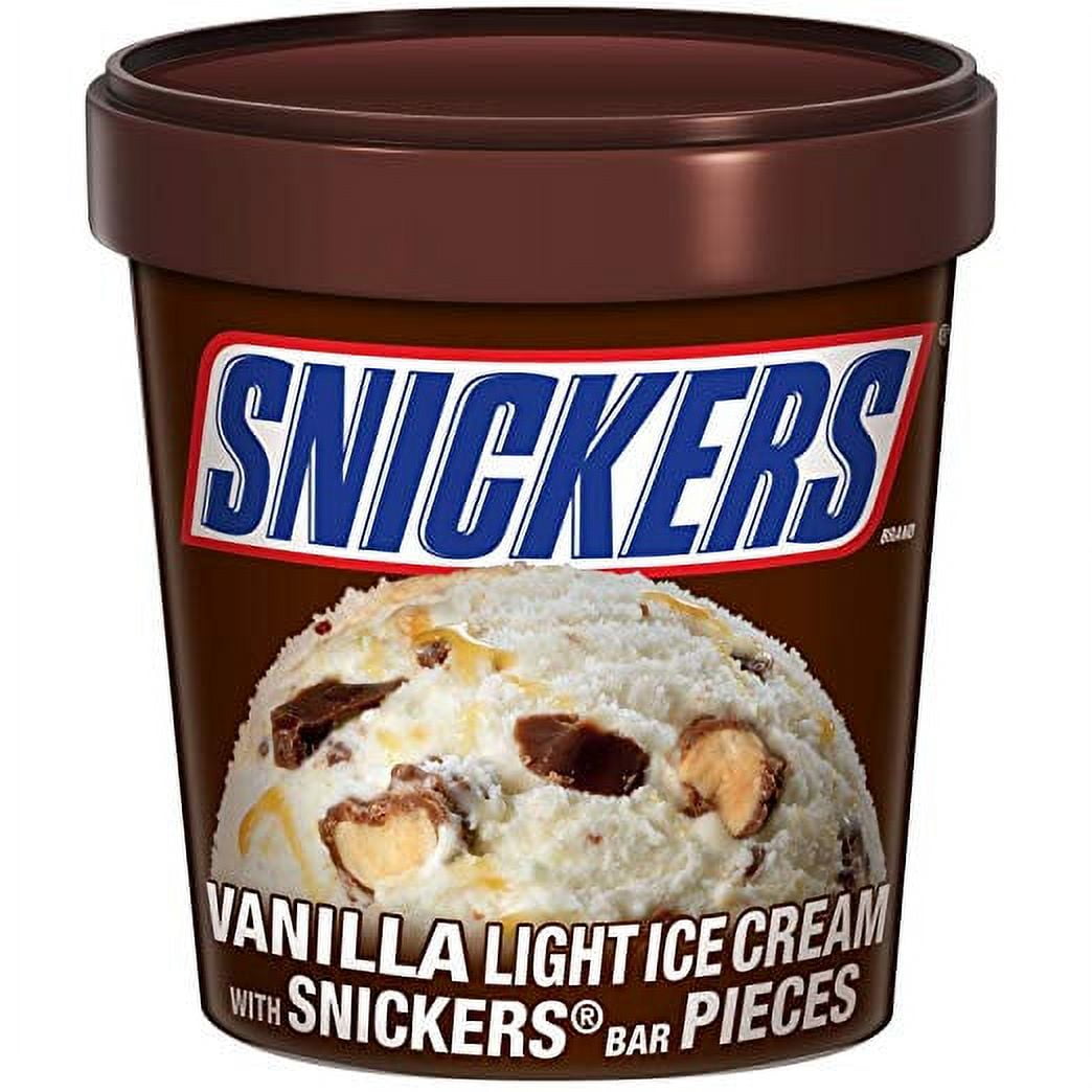 SNICKERS Ice Cream, Pint (4 Count) - Walmart.com
