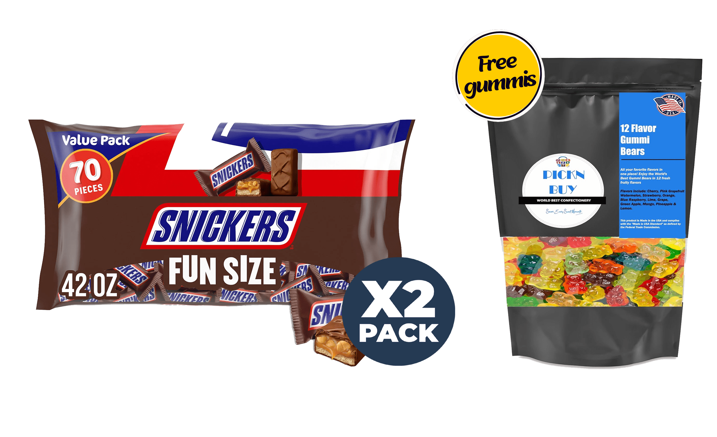 SNICKERS Milk Chocolate Easter Candy Bars, Fun Size. - Walmart.com