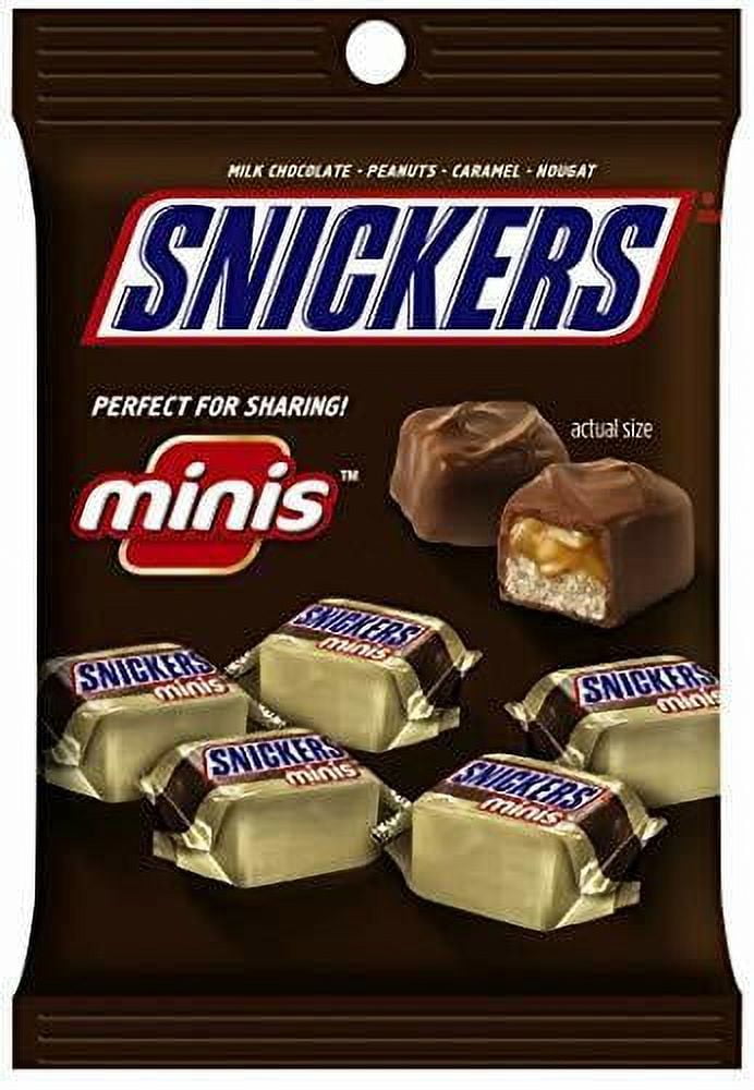 SNICKERS Minis Size Chocolate Candy Bars 4.4-Ounce Bag - Walmart.com
