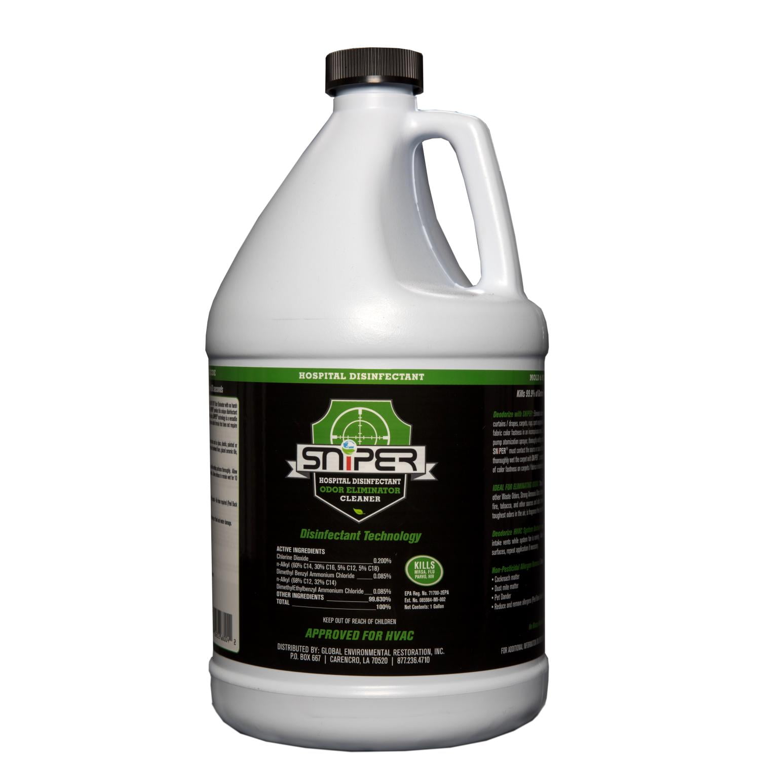 SNIPER Home Cleaner: Allergen-Free Disinfectant, Odor Eliminator ...