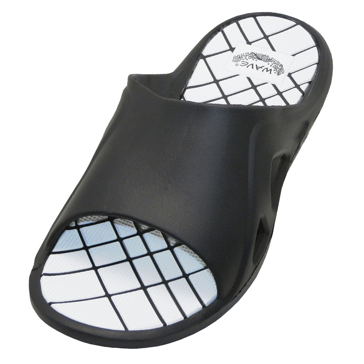 SNJ Men's Beach Pool EVA Light Comfort Slide Waterproof Slipper ...