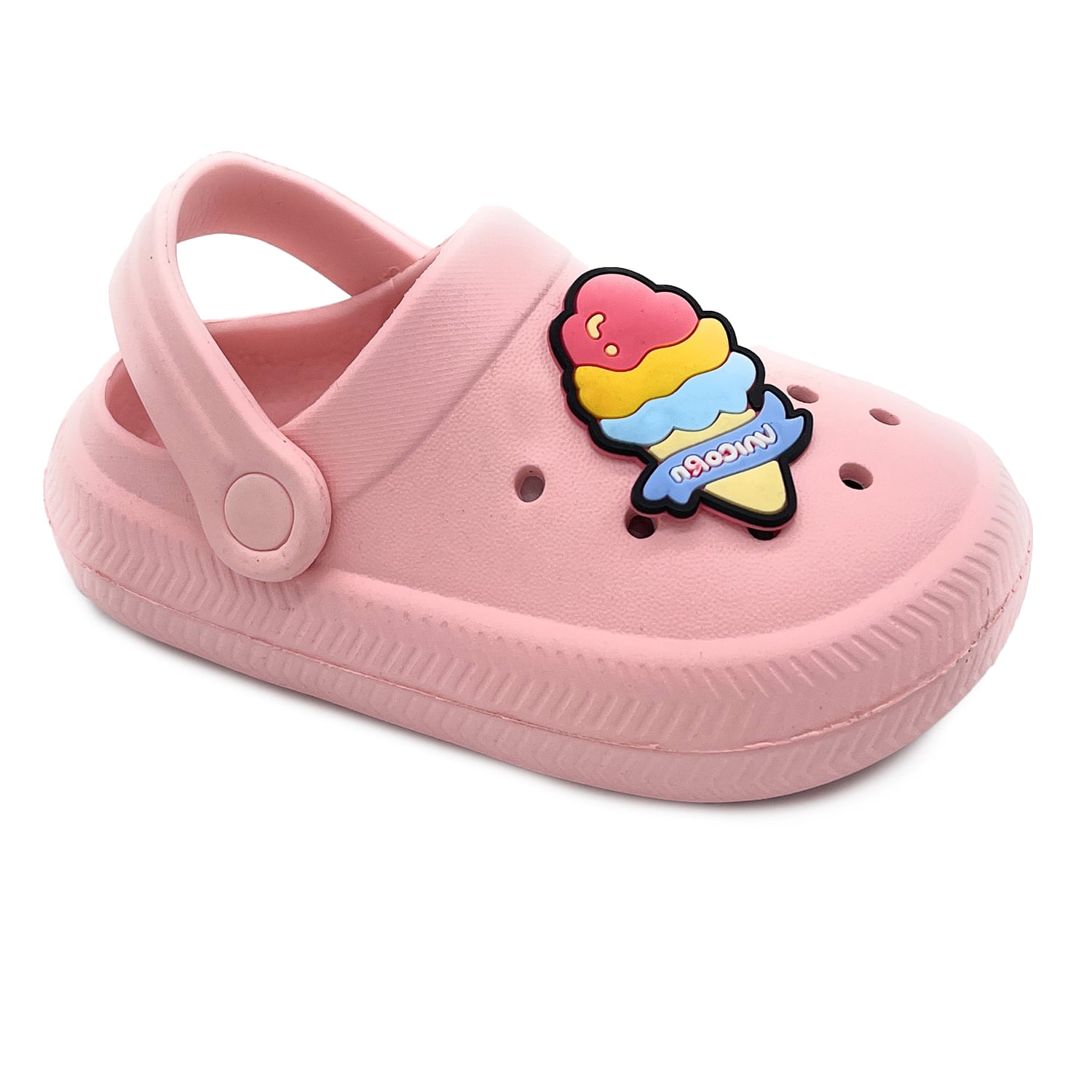SNJ New Cute Garden Clogs for Toddler Girl Boy Kids Lightweight Slip On ...