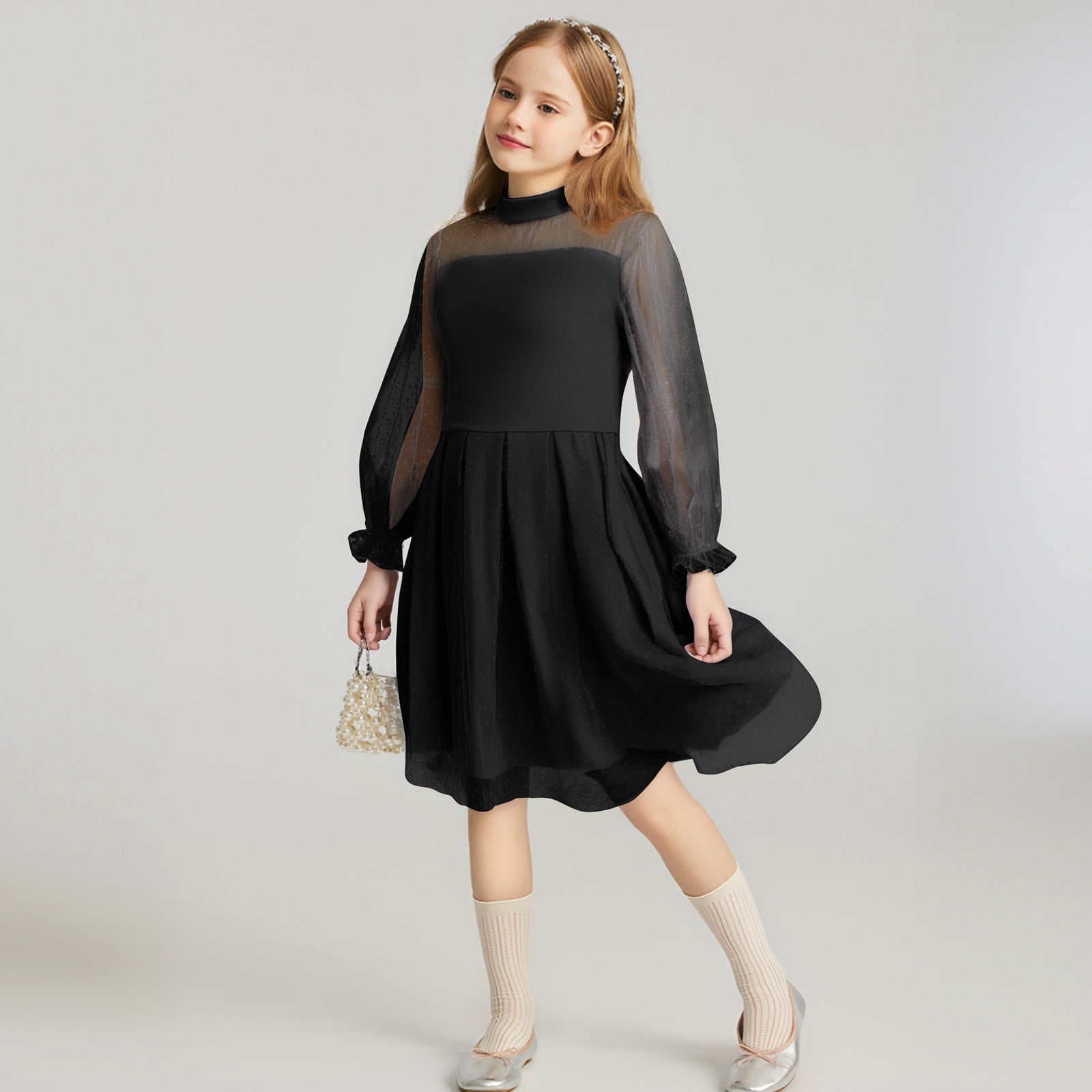 SNKSDGM Fourth of July Flower Girl Dress Toddler Flower Girl Dress ...