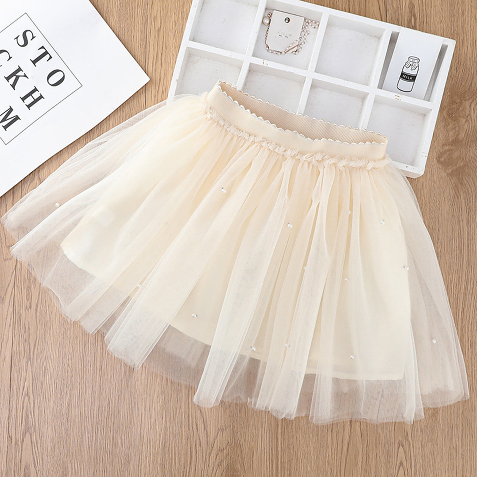 SNKSDGM Girls Jean Skirt and Jacket Set Spring and Summer Girls' Skirt ...