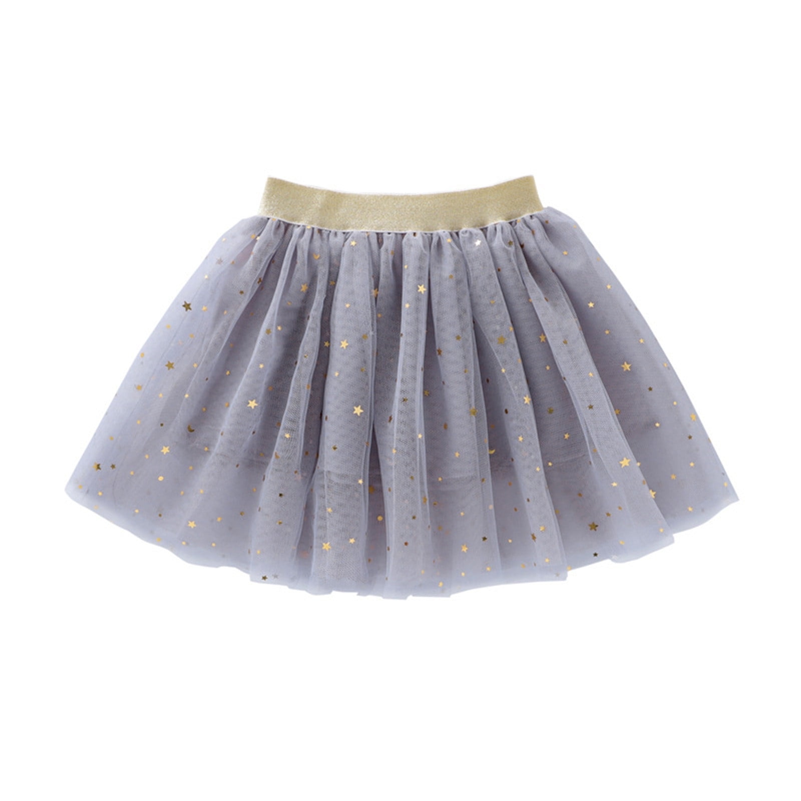 SNKSDGM Girls Skirts Black with Flowers Waist Ruffle Kids Tulle Tutu ...
