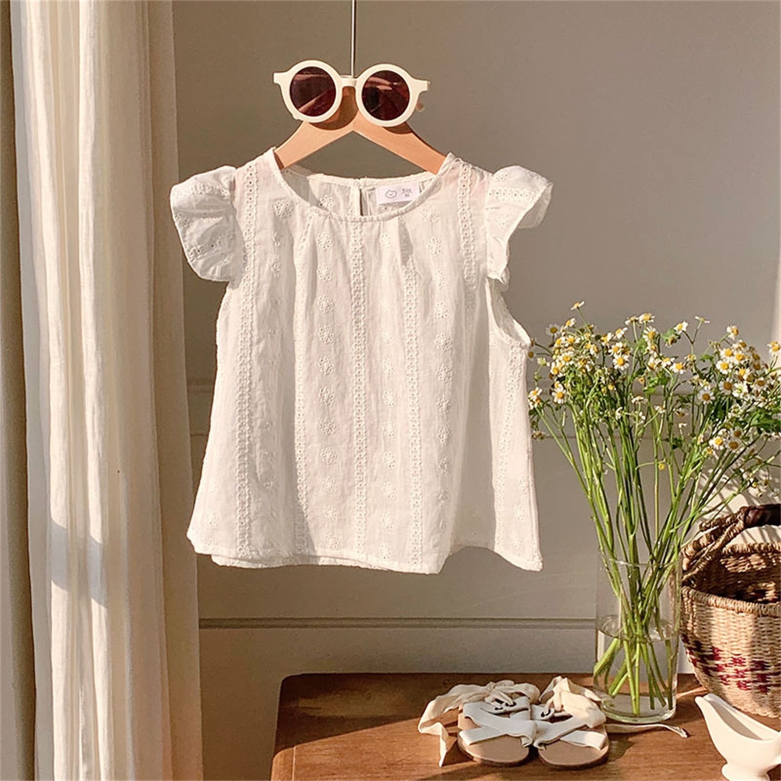SNKSDGM Girls White Shirt Girls Long Sleeve Clothes for Teen Girls 10 ...