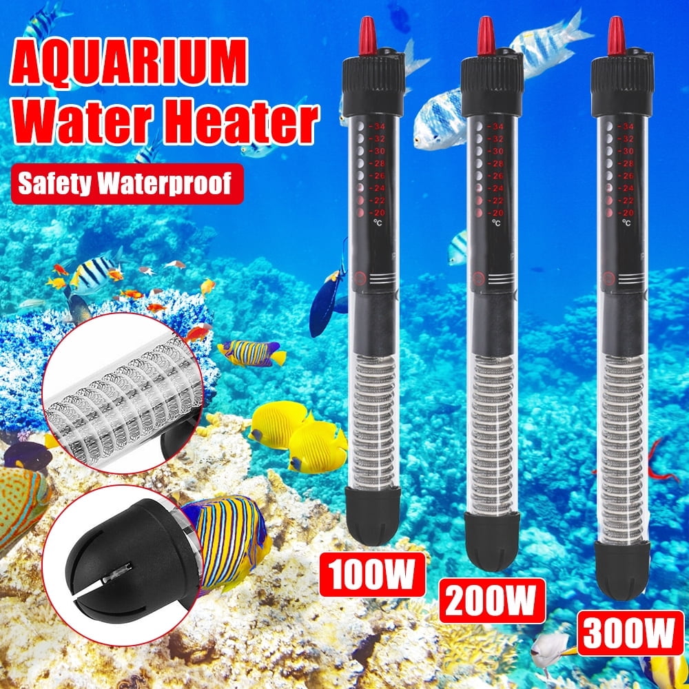 SNNROO Aquarium Heater 100W Submersible Fish Tank Heater 20-100 Gallon ...