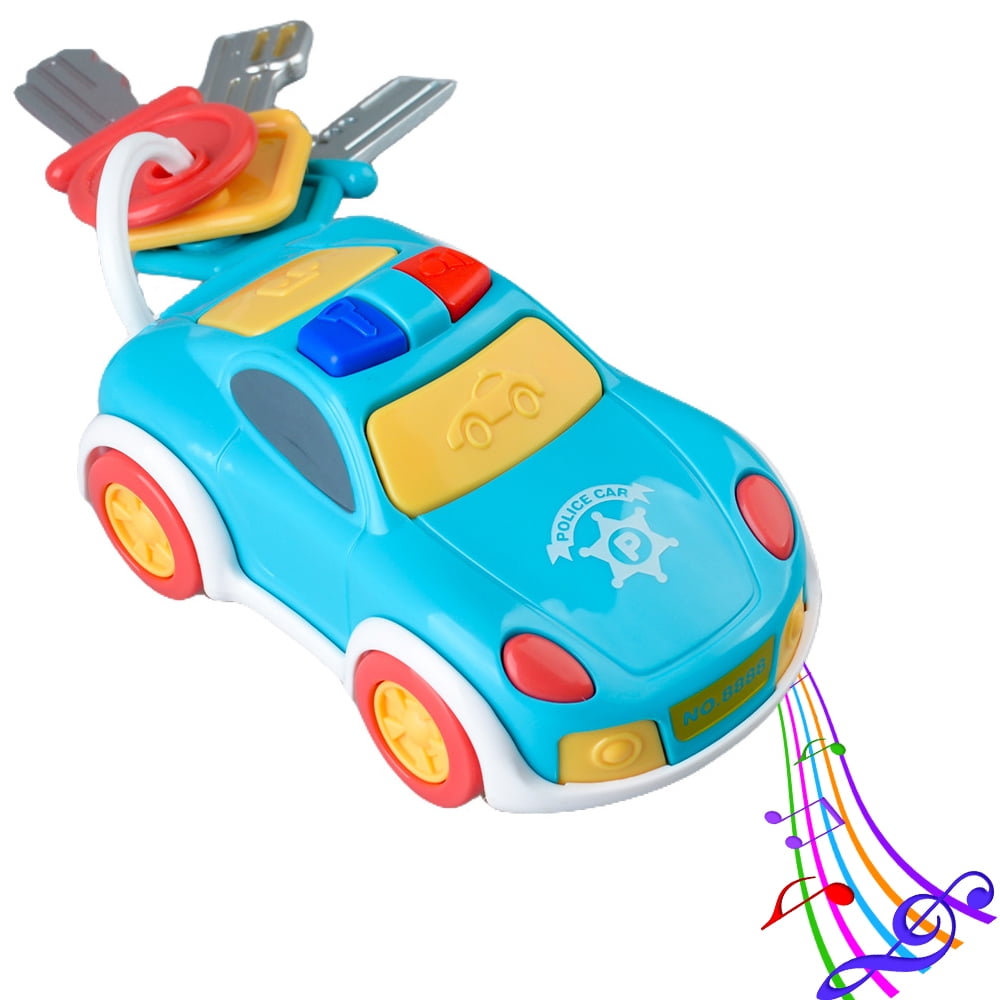 SNNROO Baby Car Keys Teether - Toddlers Sensory Learning Toy - Musical ...